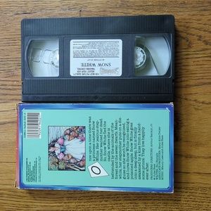 Disney | Other | Set Of 2 Vintage Disney Princesses Vhs Tapes Movies ...